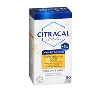 Buy Citracal Calcium Plus D Slow Release 1200 80 tabs Online at low ...