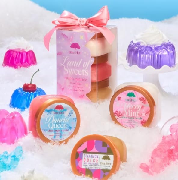 Buy Land of Sweets Mighty Mini Trio Gift Set for Tree Hut, Holiday gift ...