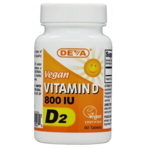 Buy Deva Vegan Vitamins Vegan Vitamin D 800 IU 90 Tabs Online at low price. – Dista USA