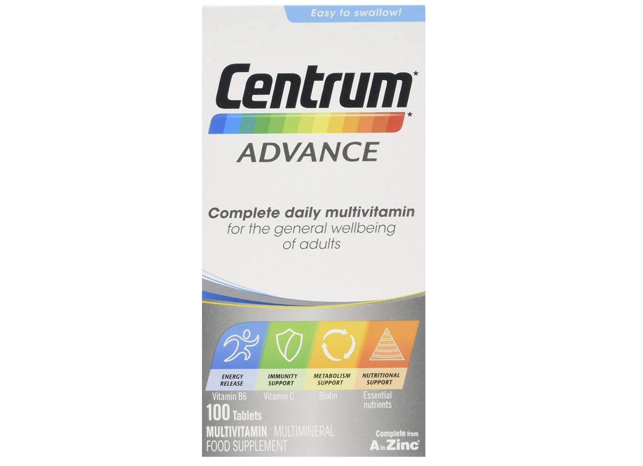 Centrum Advance (100 Tablets) – Dista USA