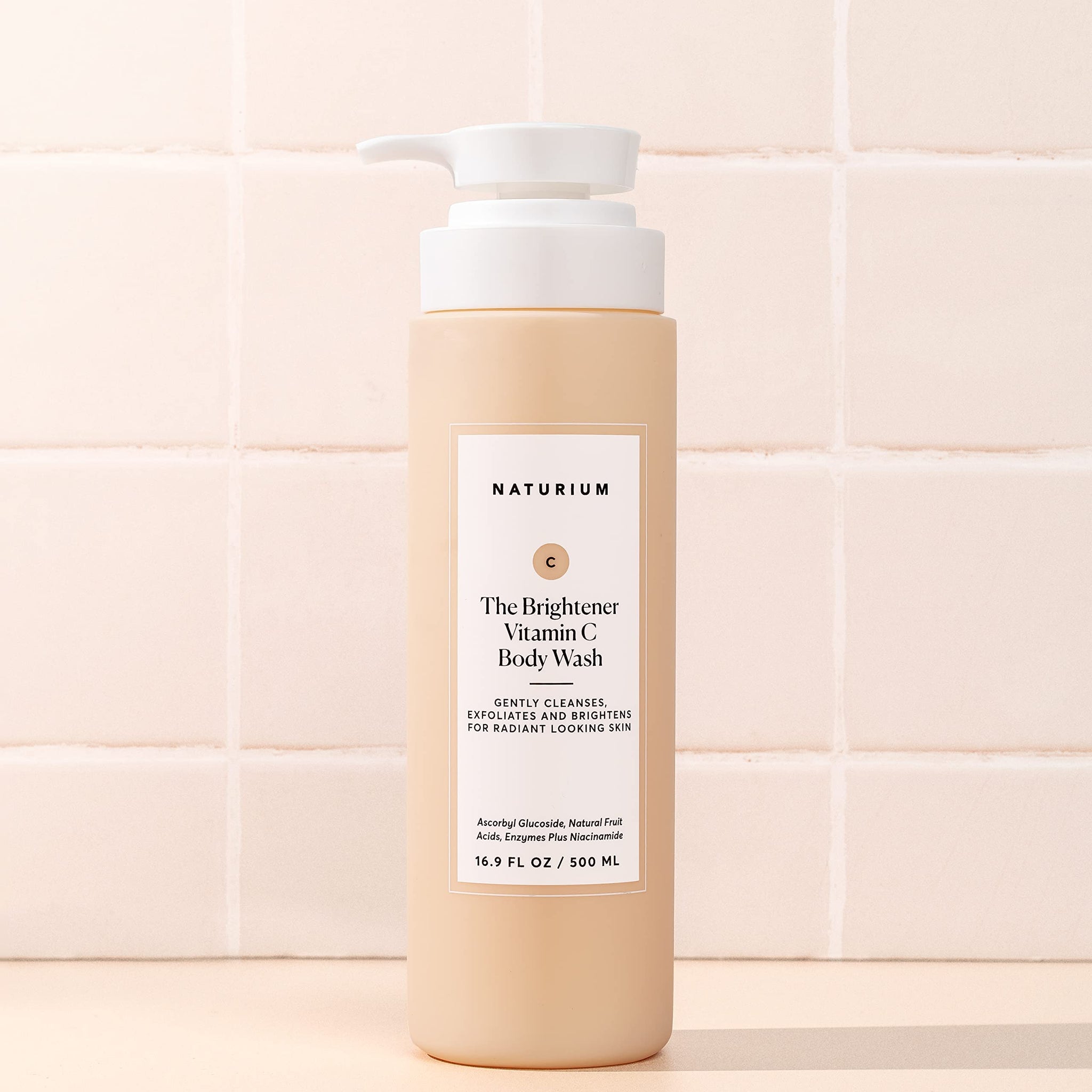 Buy Naturium The Brightener Vitamin C Body Wash, Gentle Cleanser for ...