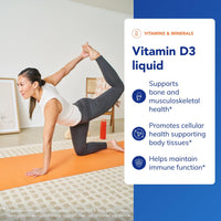 Buy Pure Encapsulations Vitamin D3 Liquid | Supplement to Support Bone ...