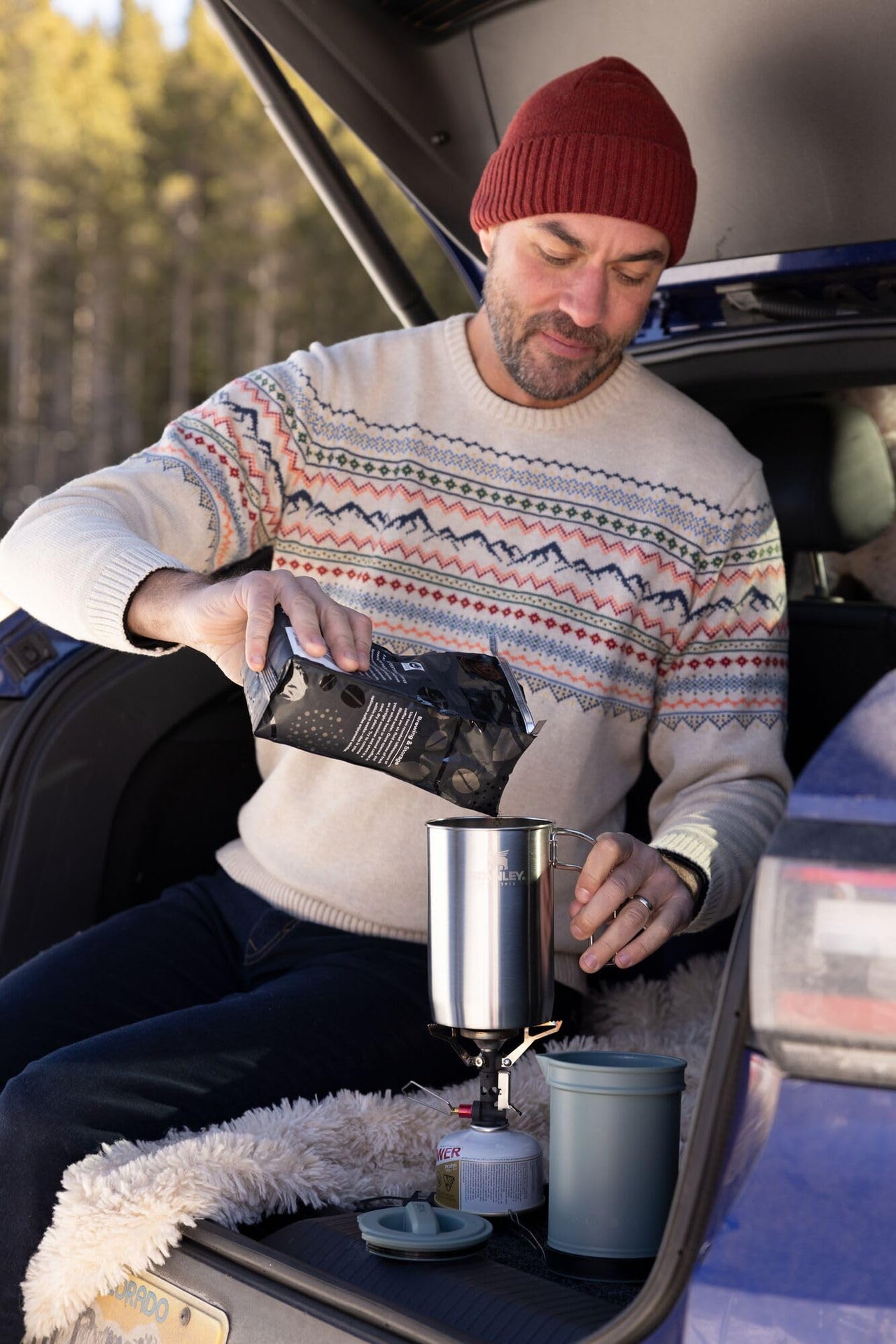 Stanley Adventure All-In-One, Boil + Brewer French Press Coffee Maker ...