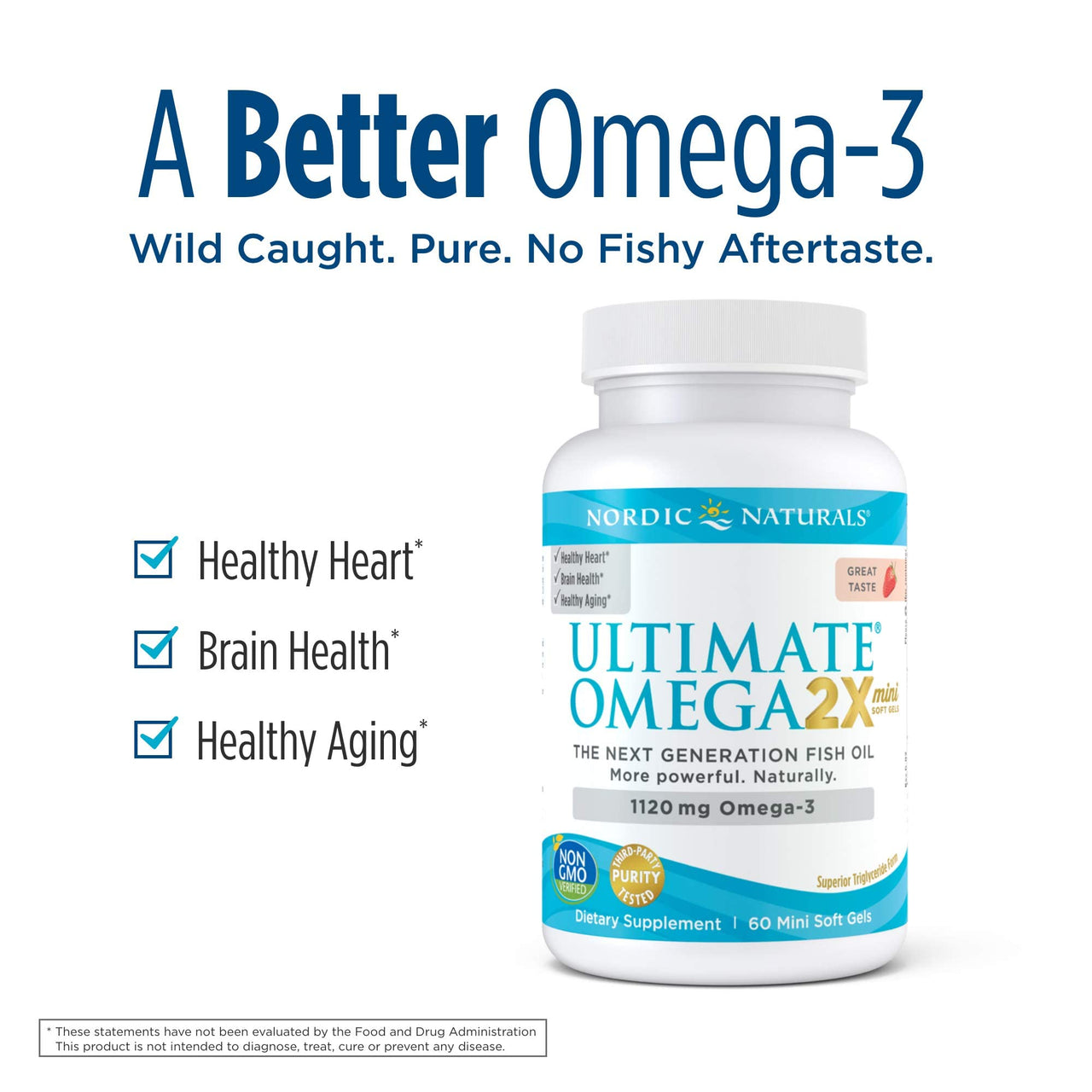NORDIC NATURALS Ultimate Omega Minis, 60 CT – Dista USA