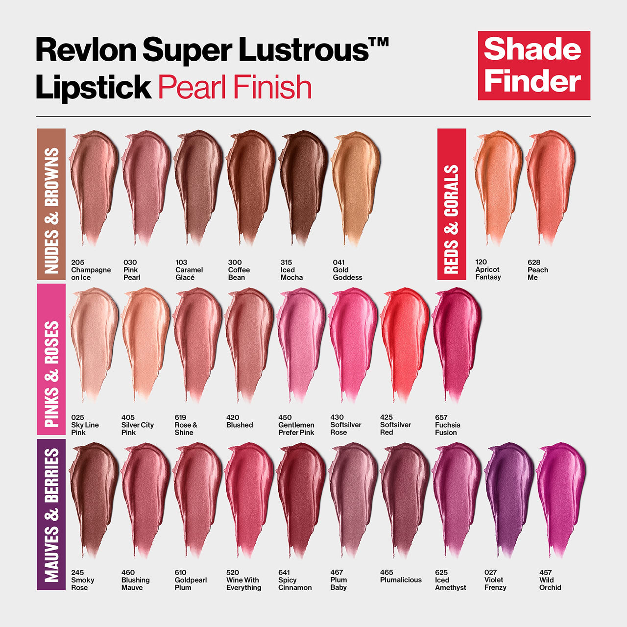 Revlon Super Lustrous Lipstick, Creamy Formula For Soft, Fuller-Lookin ...