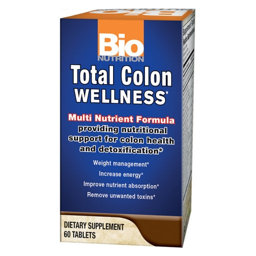Buy Bio Nutrition Inc Total Colon Wellness 60 tabs Online at low price ...